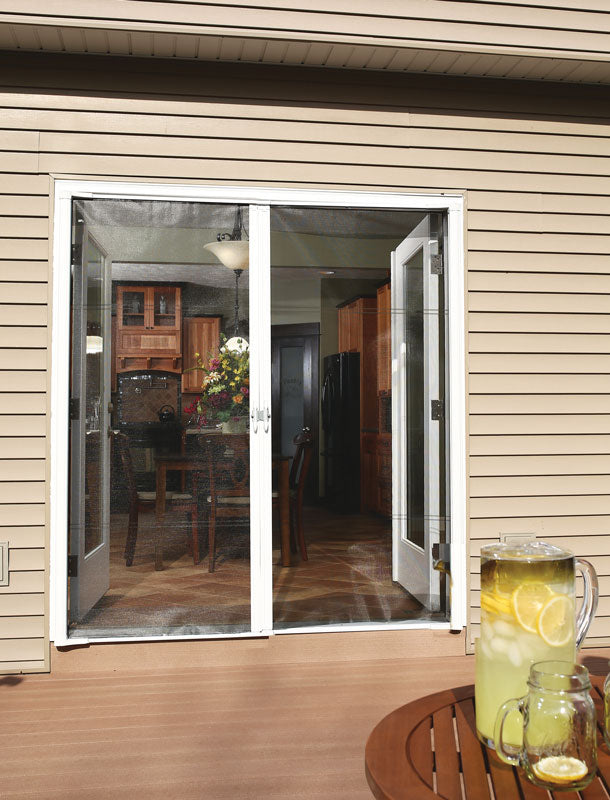 Cool Double Retractable Screen Door – US Privacy Screens LLC