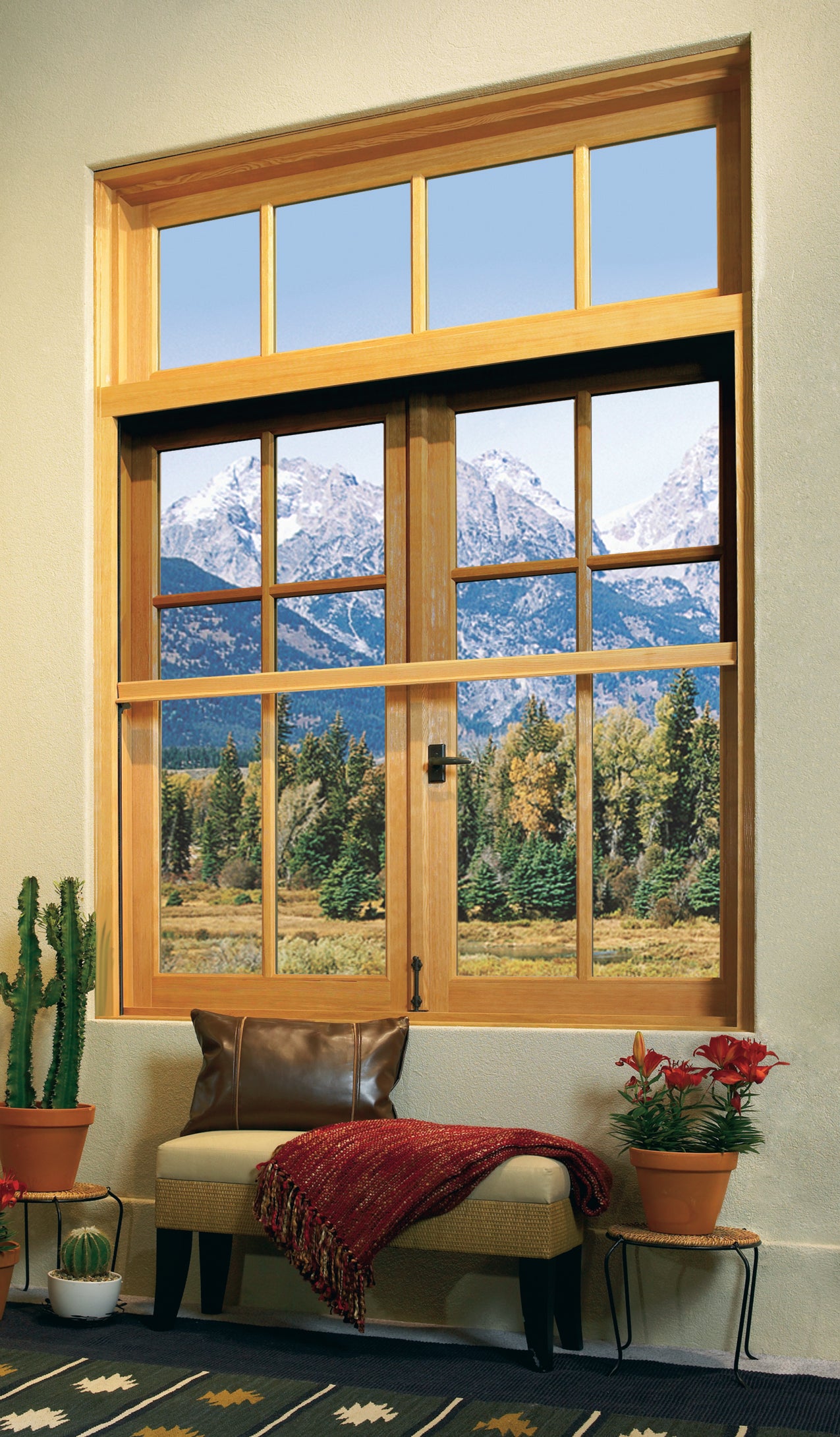Incognito 1® Wood Trimmed Window Screens – US Privacy Screens LLC